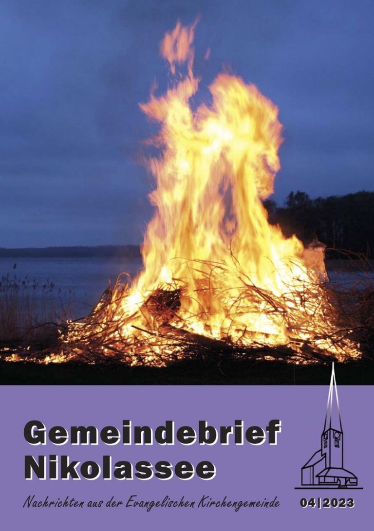 Unser Gemeindebrief · Ev. Kirchengemeinde Nikolassee