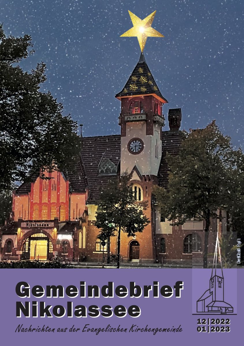 Unser Gemeindebrief · Ev. Kirchengemeinde Nikolassee