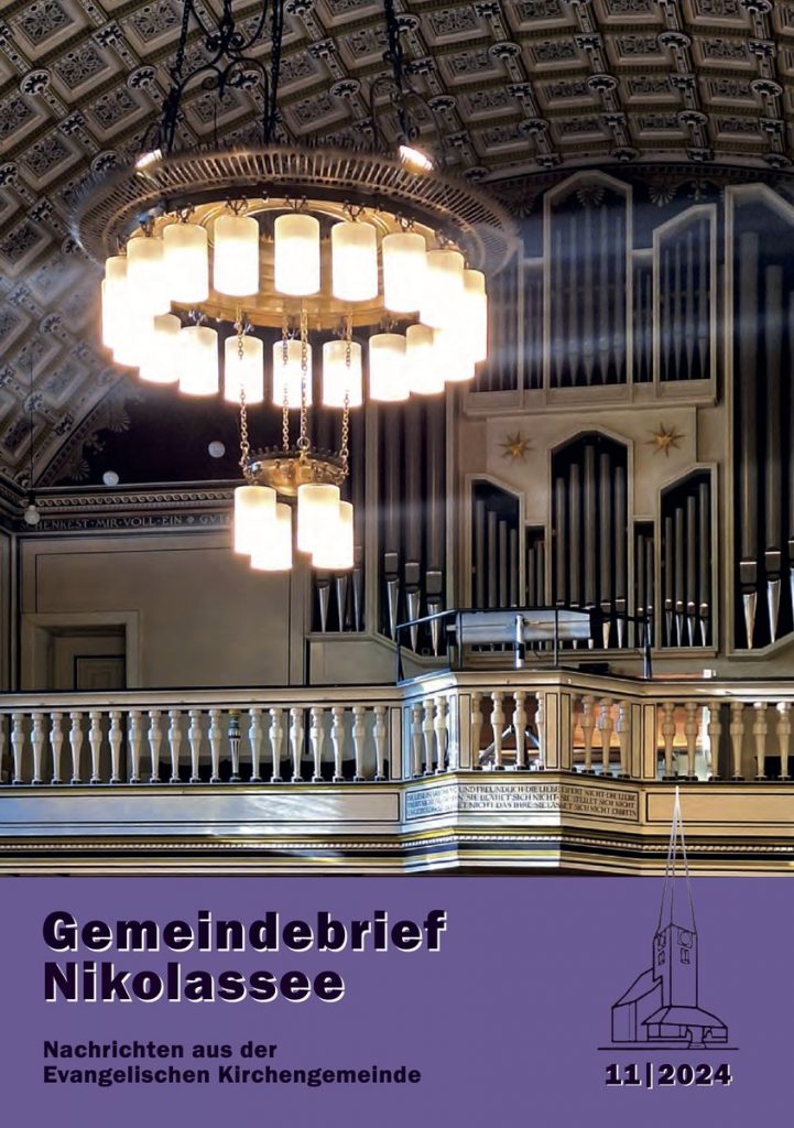 Unser Gemeindebrief · Ev. Kirchengemeinde Nikolassee